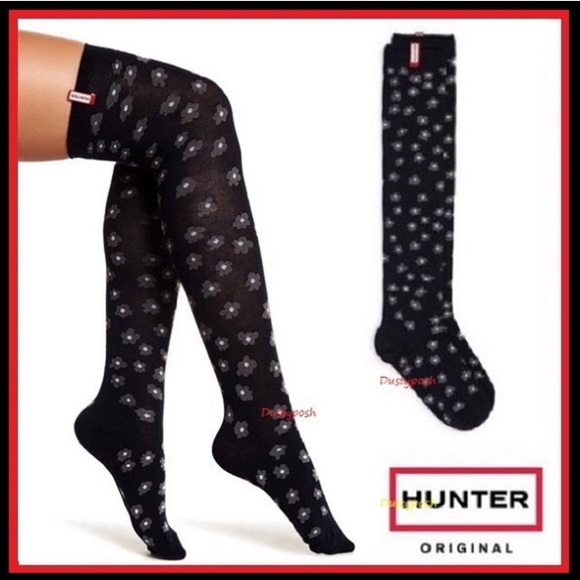 Hunter | Accessories | Hunter Original Tall Boot Over Knee Socks Thigh ...